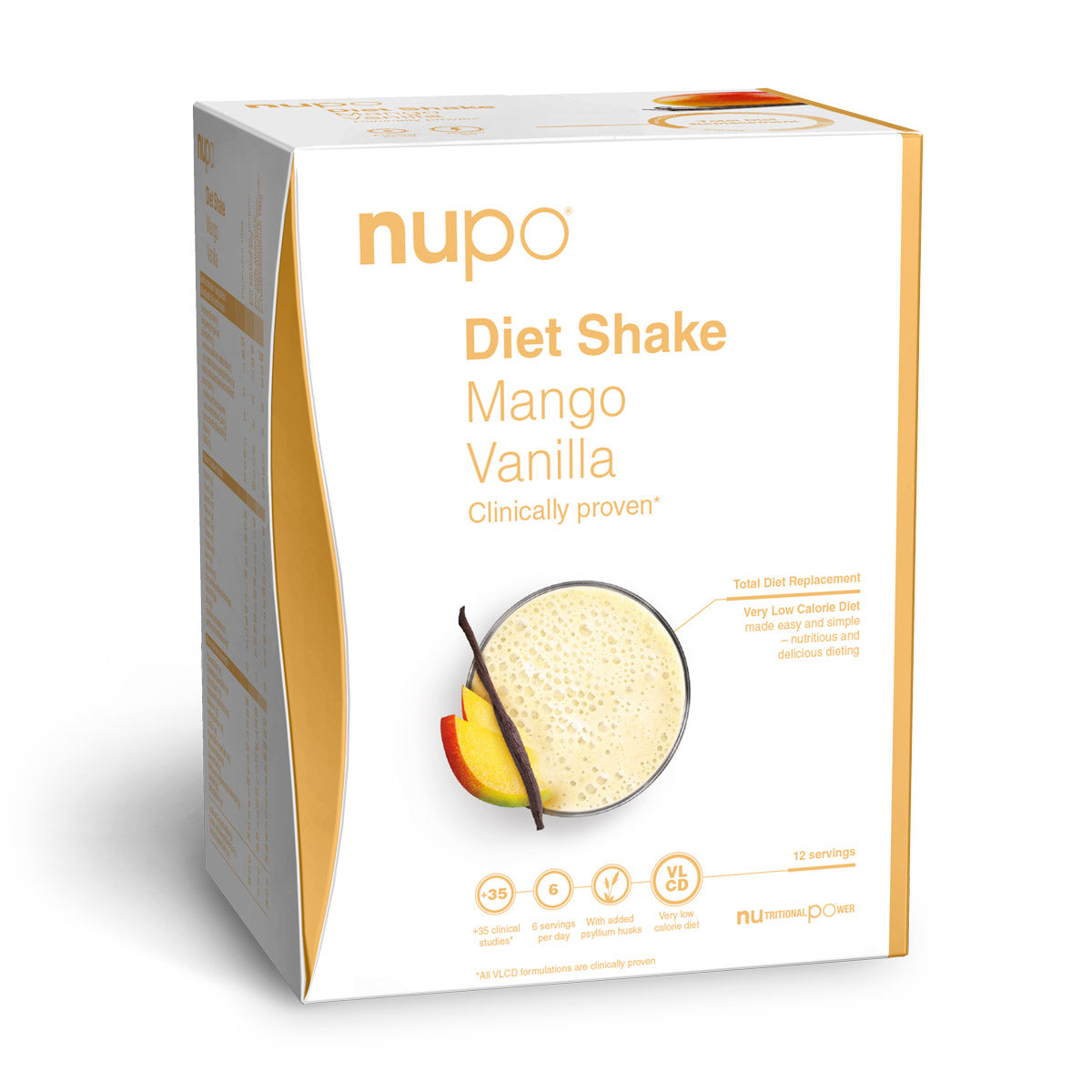 Nupo Diet Shake (384g) - Mango Vanilla » Køb her!