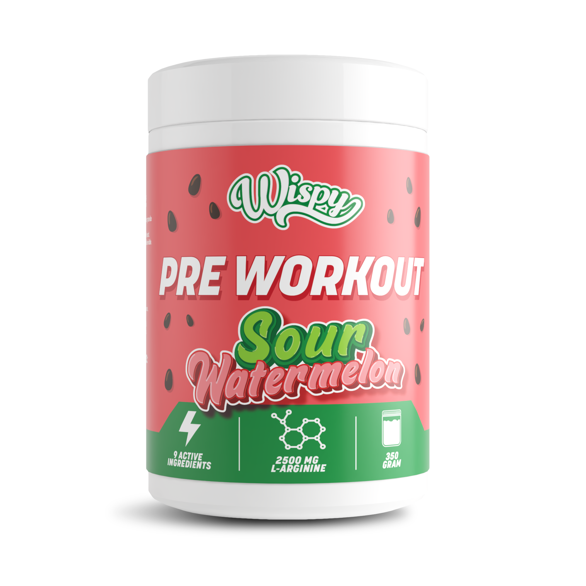 Köp Wispy Pre Workout - Sour Watermelon hos Muscle House » skarpa priser