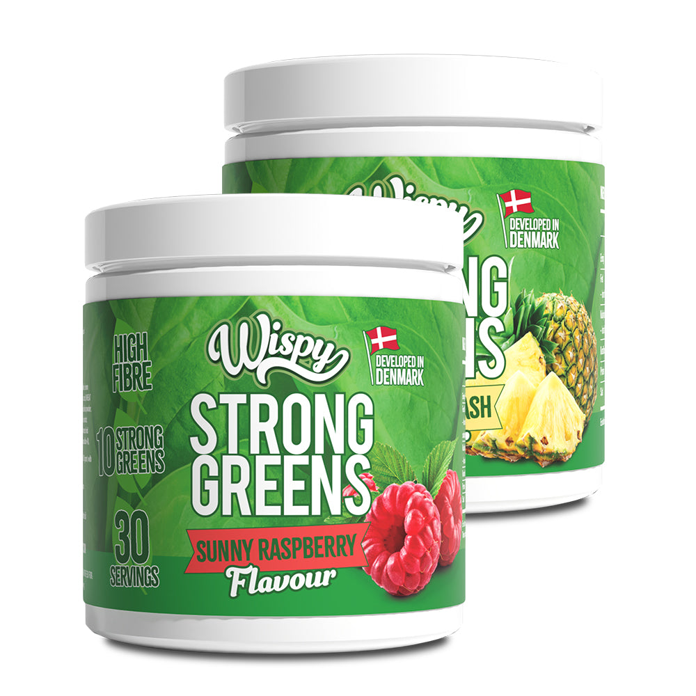 Köp Wispy Strong Greens (2x 300g) hos Muscle House » skarpa priser