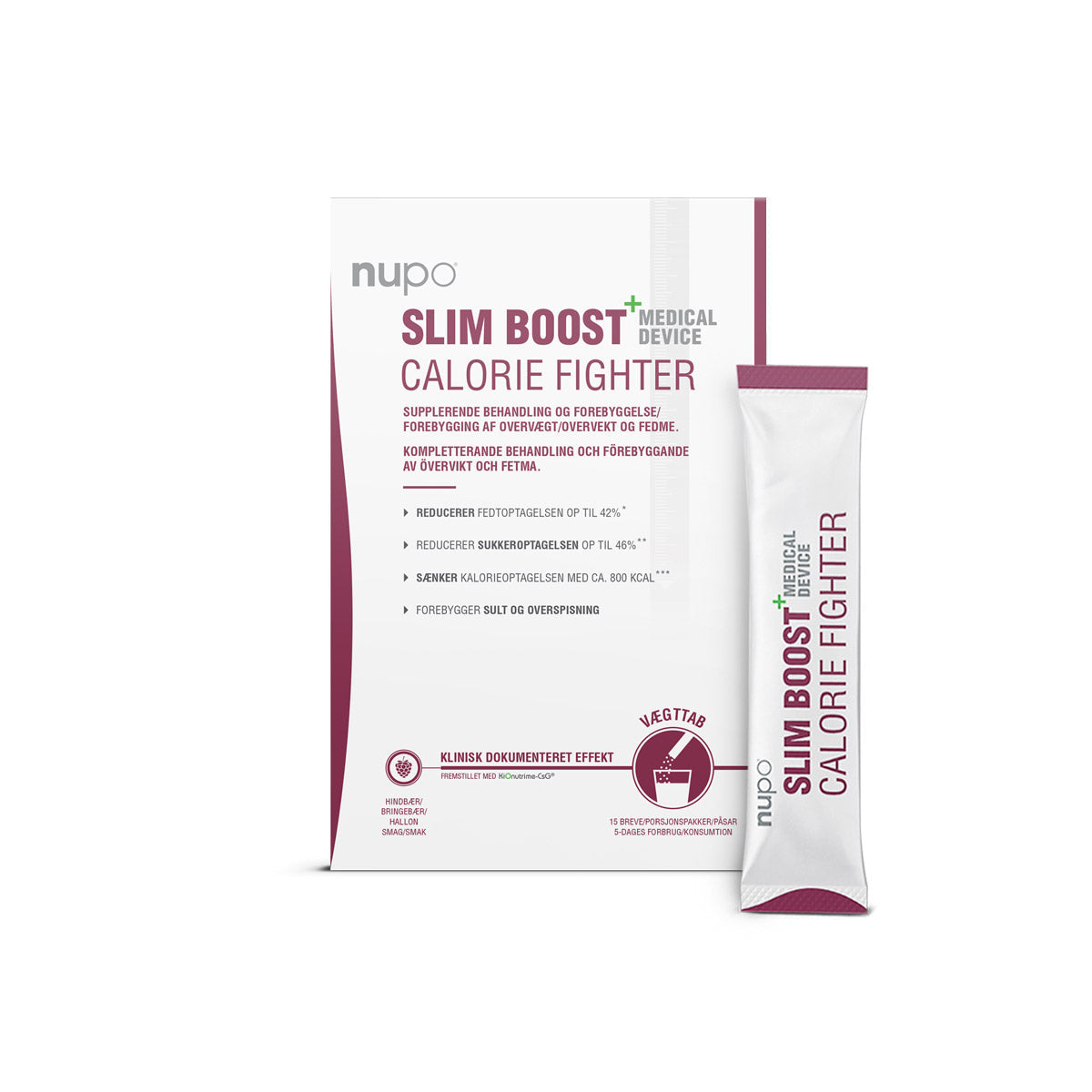 Nupo Slim Boost+ Calorie Fighter (15stk) » Køb her!