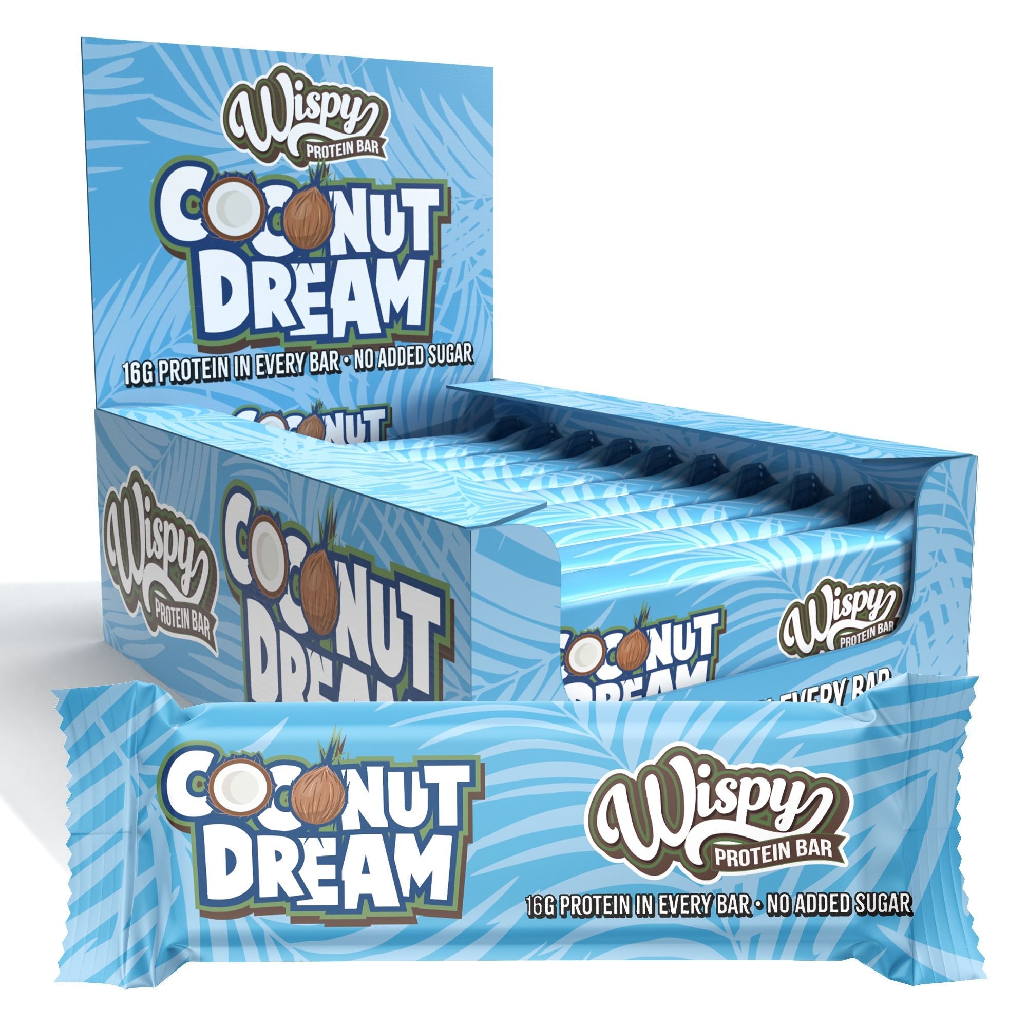 Köp Wispy Protein Bar - Coconut Dream hos Muscle House » skarpa priser