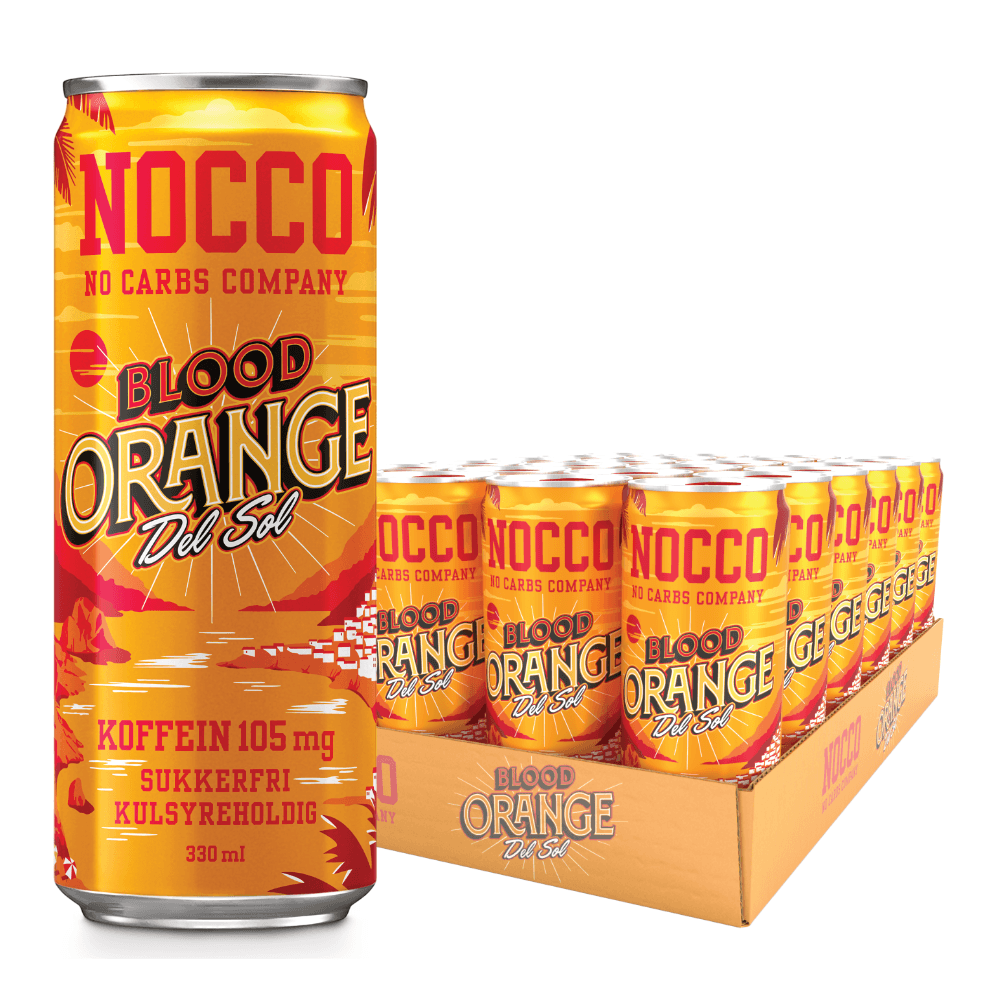 NOCCO - Blood Orange Del Sol (24x 330ml)