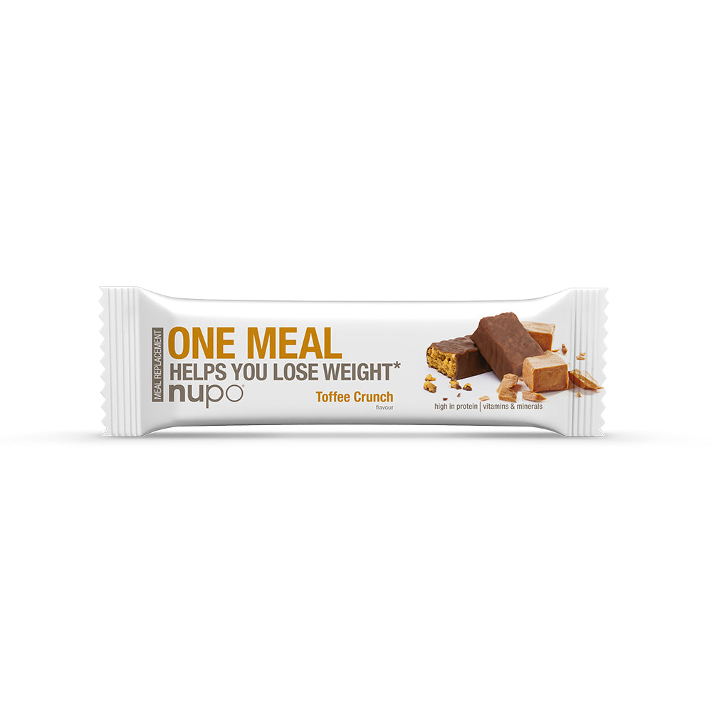 Nupo Meal Bar (60g) - Toffee Crunch » Køb her!