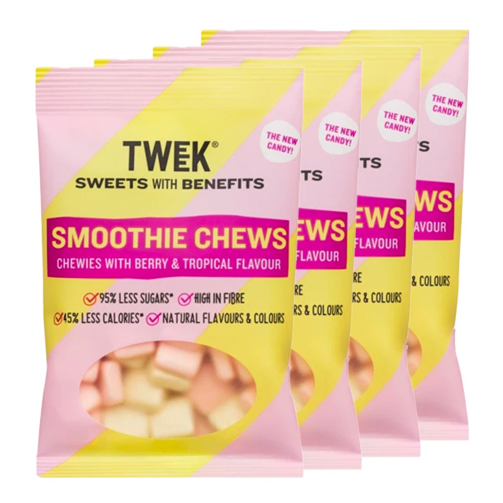 TWEEK Candy (4x) Smoothie Chews – Køb hos Muscle House!